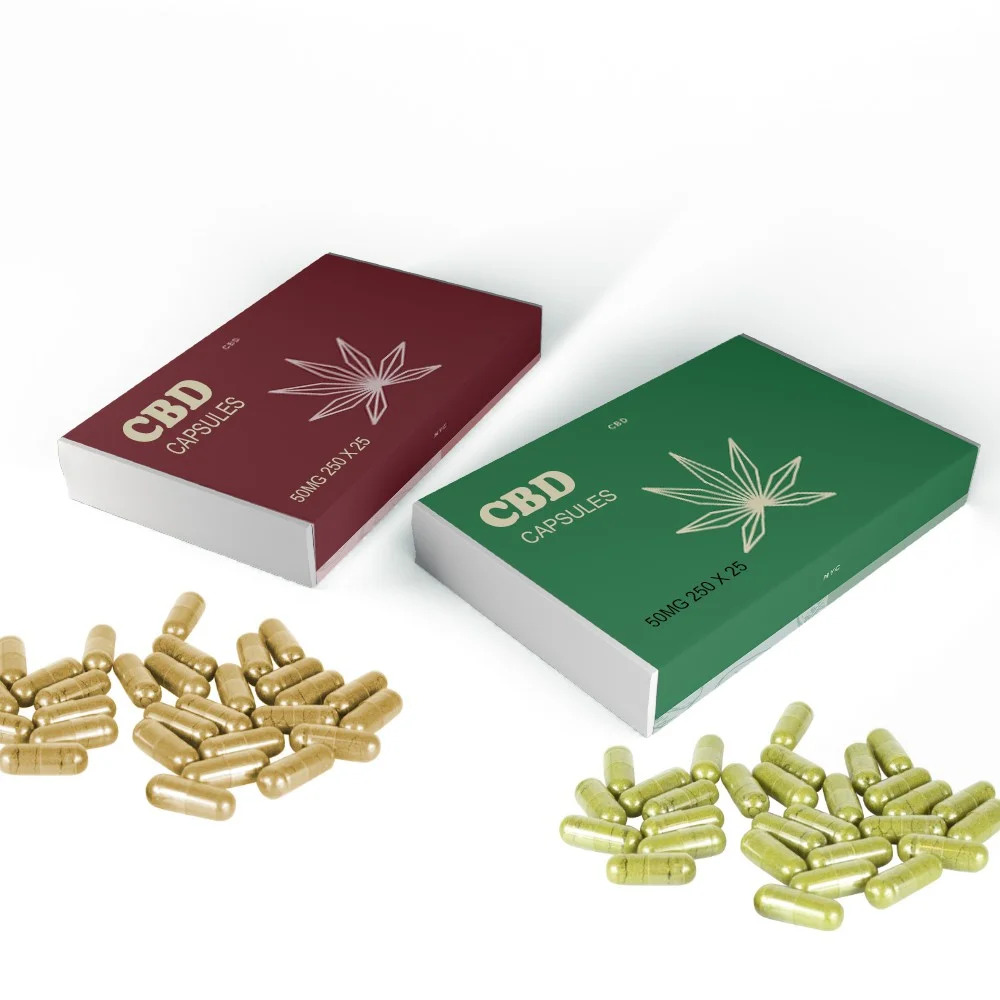 CBD Capsule Boxes | The Packfinder